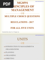 MSBTE Management MCQs | PDF