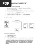 Cash Management SOP | PDF | Bookkeeping | Cashier