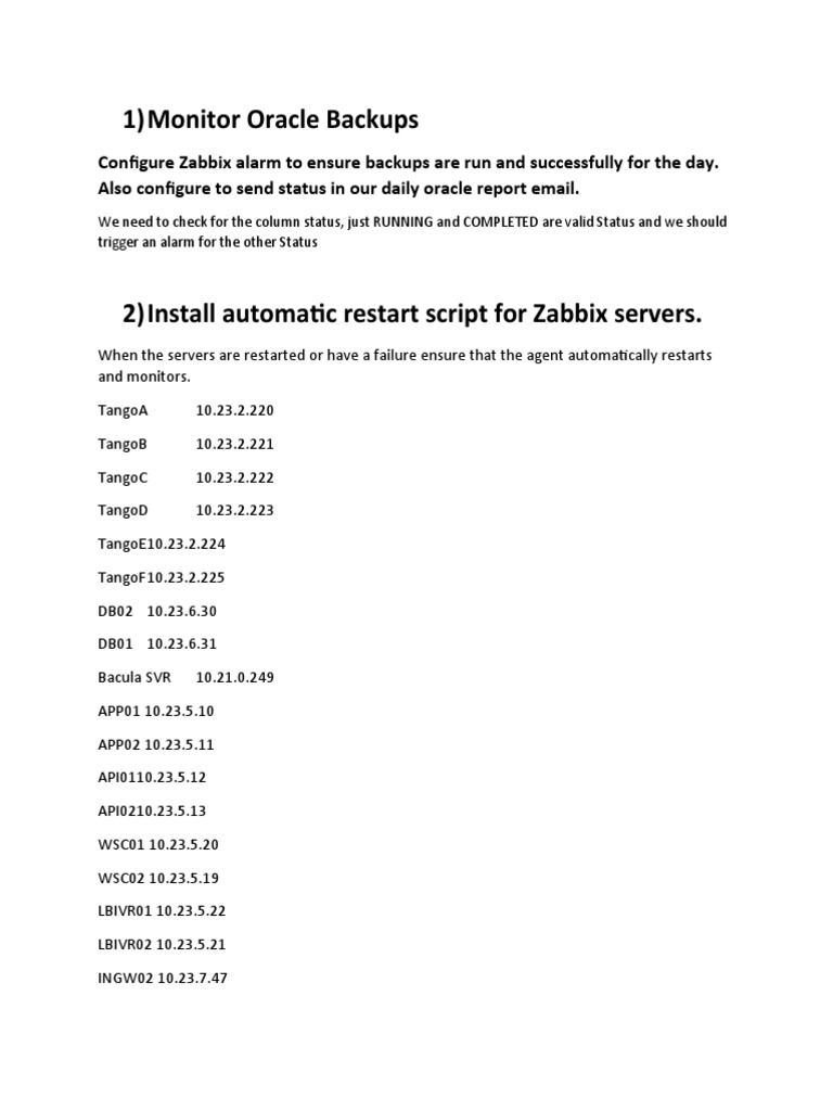 Zabbix Report | PDF | Thread (Computing) | Information Technology ...