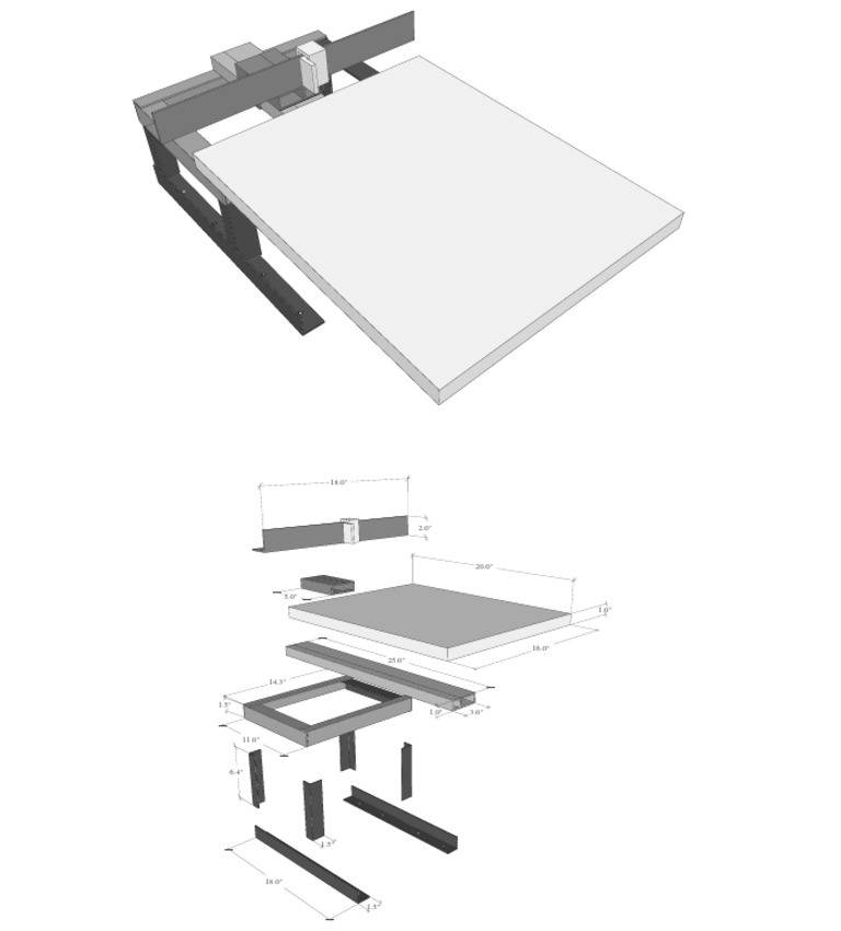 Plan For DIY Single Platen Line Table Press | PDF