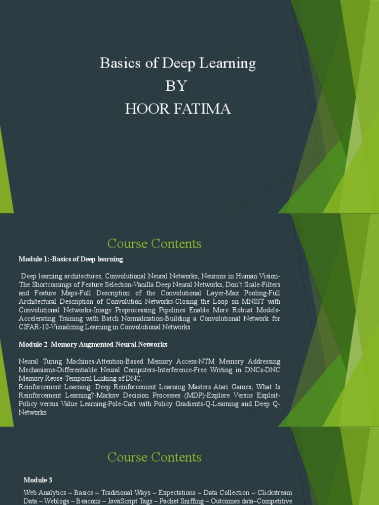 Basics of Deep Learning | PDF | Artificial Intelligence | Intelligence ...