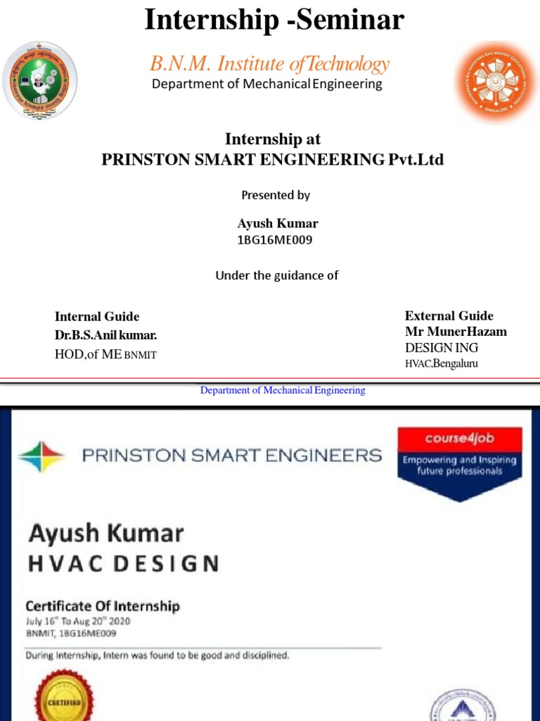 Internship Report-Ayush Kumar | PDF | Home Appliance | Domestic Implements