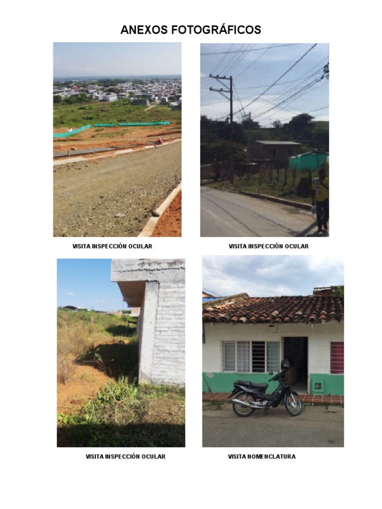 Anexos Fotograficos Julio | PDF