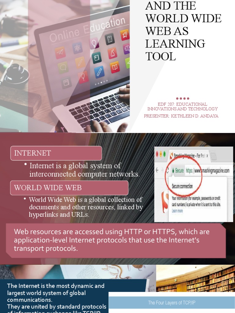 4 Internet and The World Wide Web As Learning | PDF | Internet | Web ...