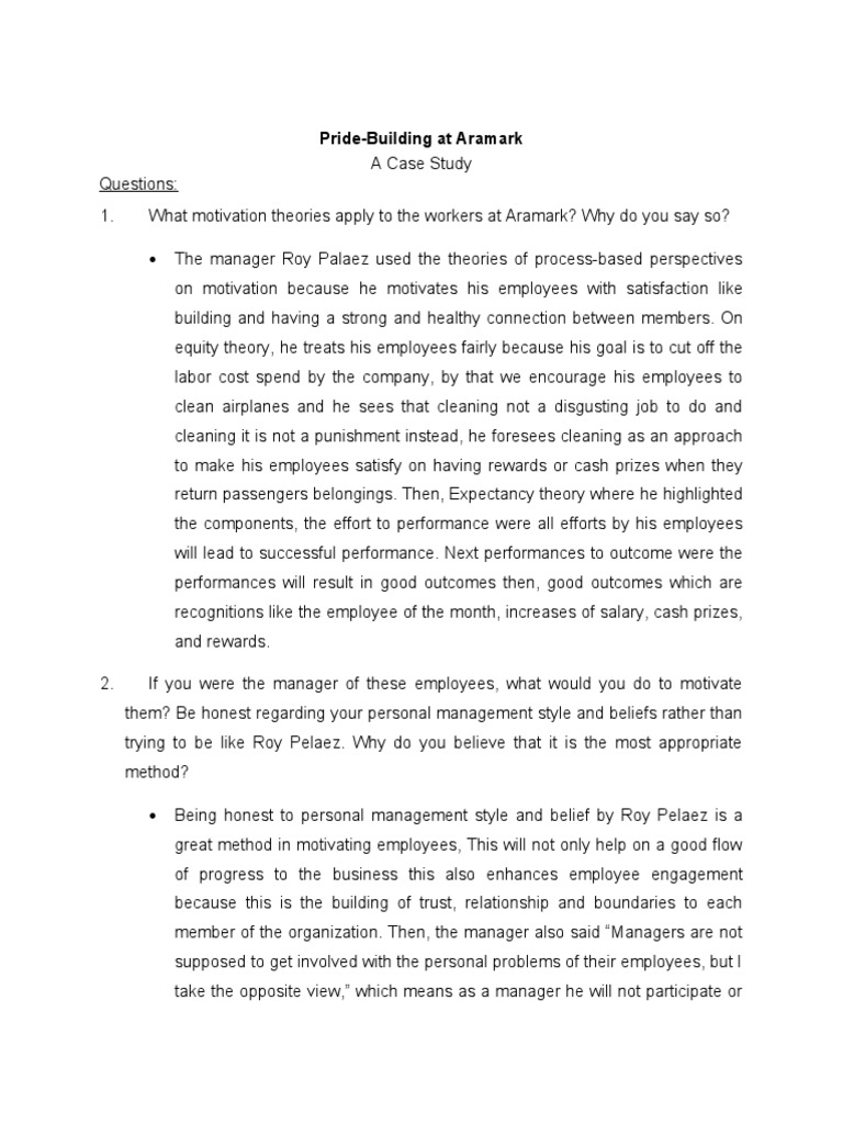 Case Study 5 | PDF | Motivation | Motivational