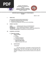 Detailed Lesson Plan in Masonry Tools: References | PDF | Masonry | Brick