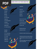 Basic Dance Steps in 2 4 Time Signature | PDF | Dances | Social Dance