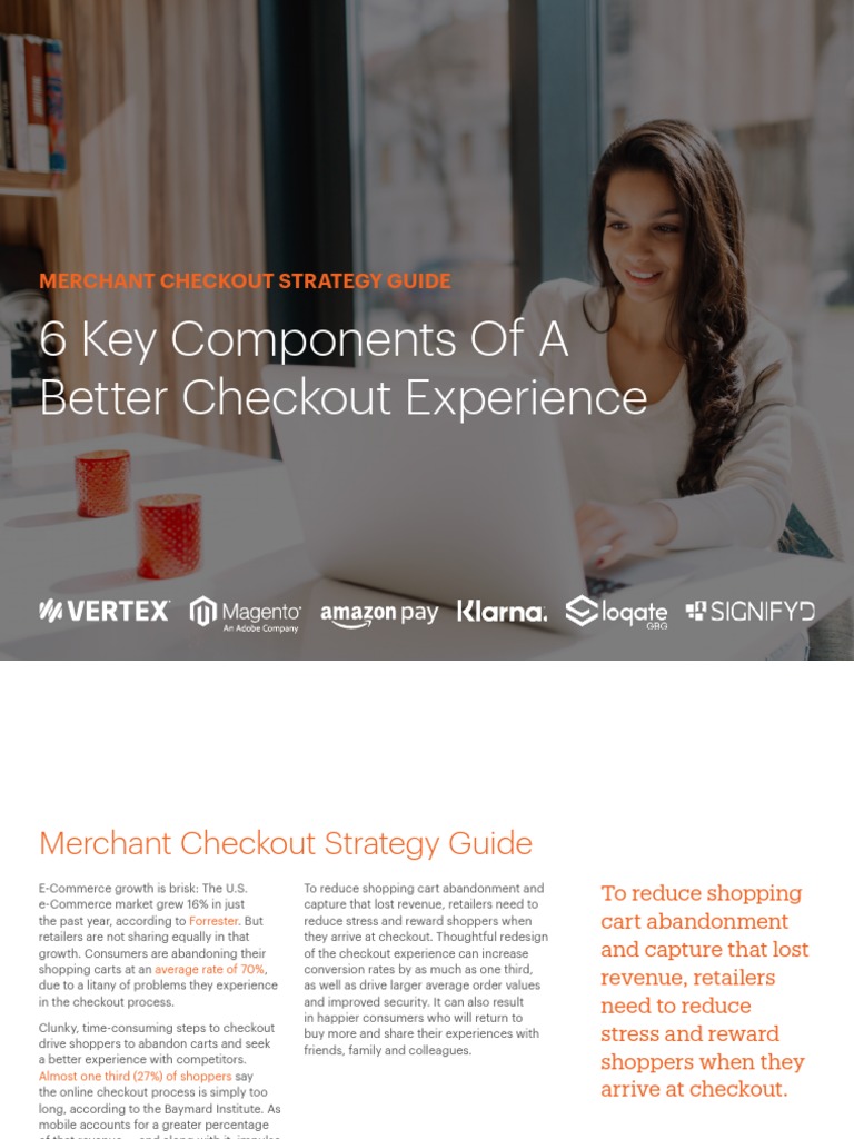6 Key Components of A Better Checkout Experience: Merchant Checkout ...