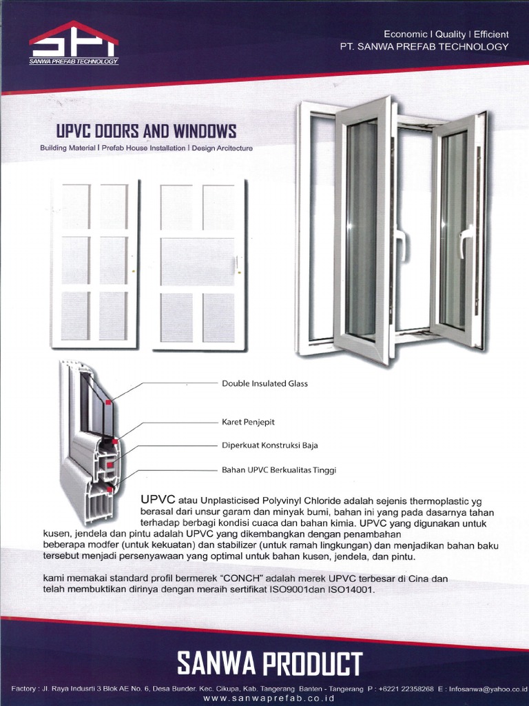 Upvc Conch Brosur | PDF