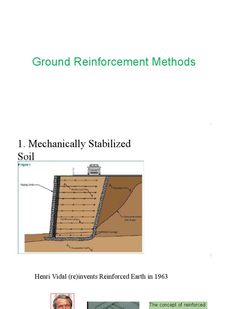 Ground Reinforcement Methods | PDF | Deep Foundation | Economic Sectors