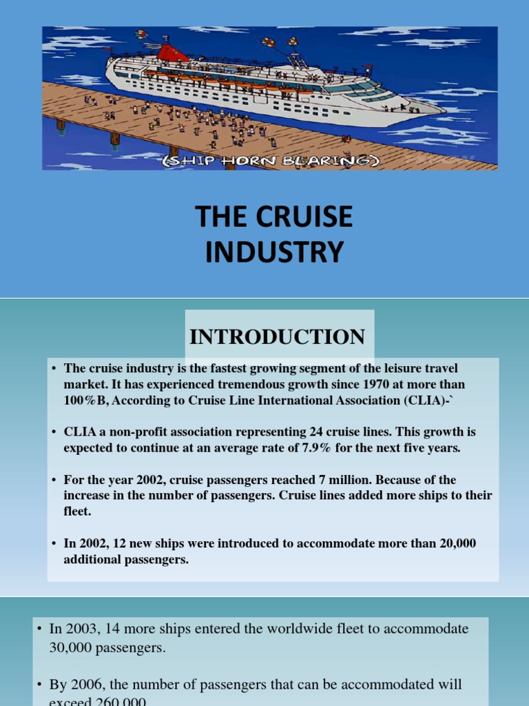 The Growth and Development of the Modern Cruise Industry | PDF | Cruise ...