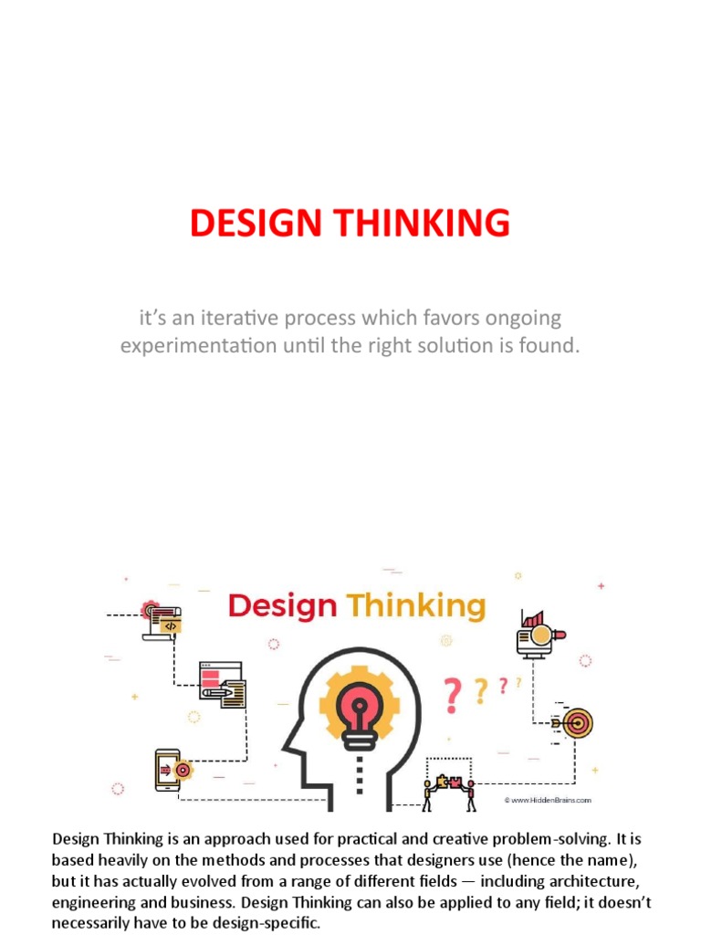 Types of Design Thinking s1s2 | PDF | Design Thinking | Design