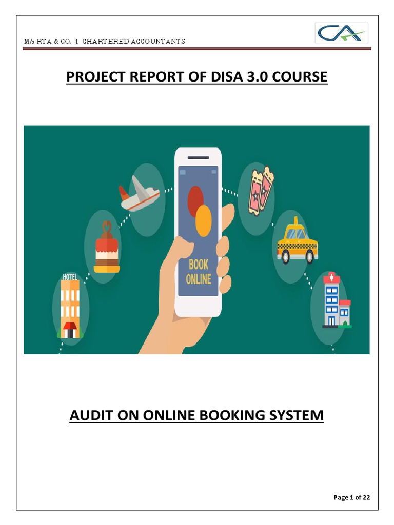 Audit of Online Booking System Report | PDF | Information Security | Audit