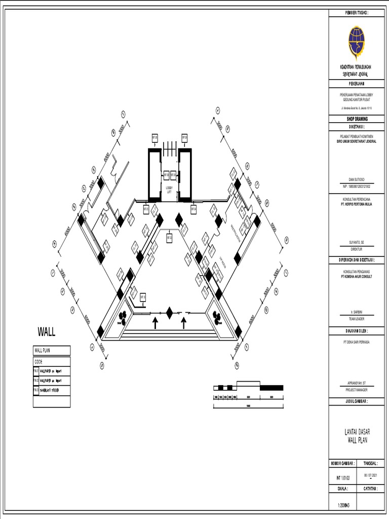 08.wall Plan | PDF