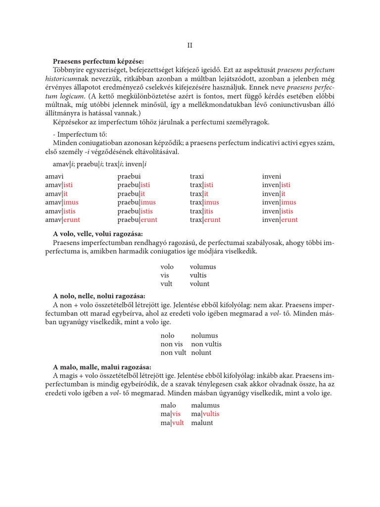 Latin II | PDF