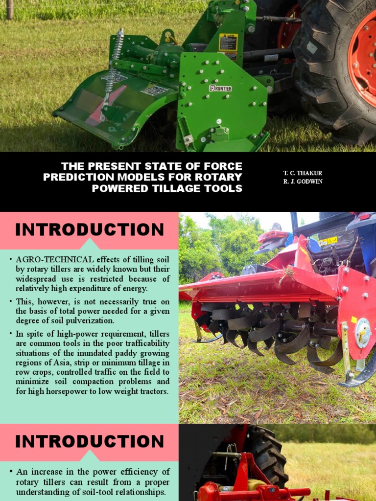 Rotary Tiller | PDF | Tillage | Agriculture
