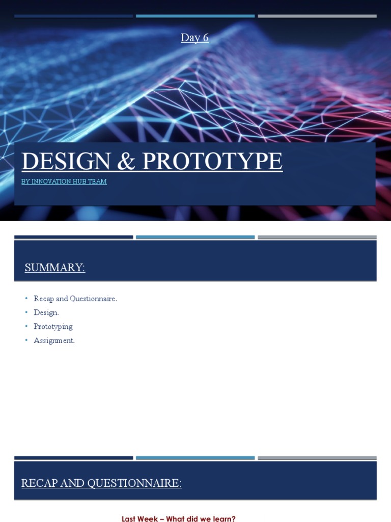 Design & Prototype | PDF | Prototype | Systems Science