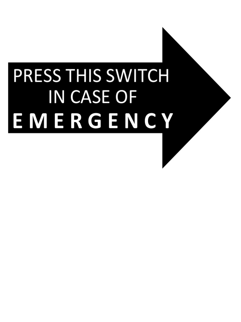 Emergency Switch Activation Guide | PDF