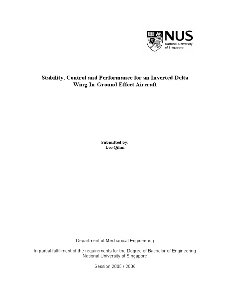 Design, Simulation, Fabrication and Flight Testing of an Inverted Delta ...