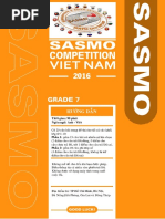 Đề 1- vòng loại- asmo 4 | PDF