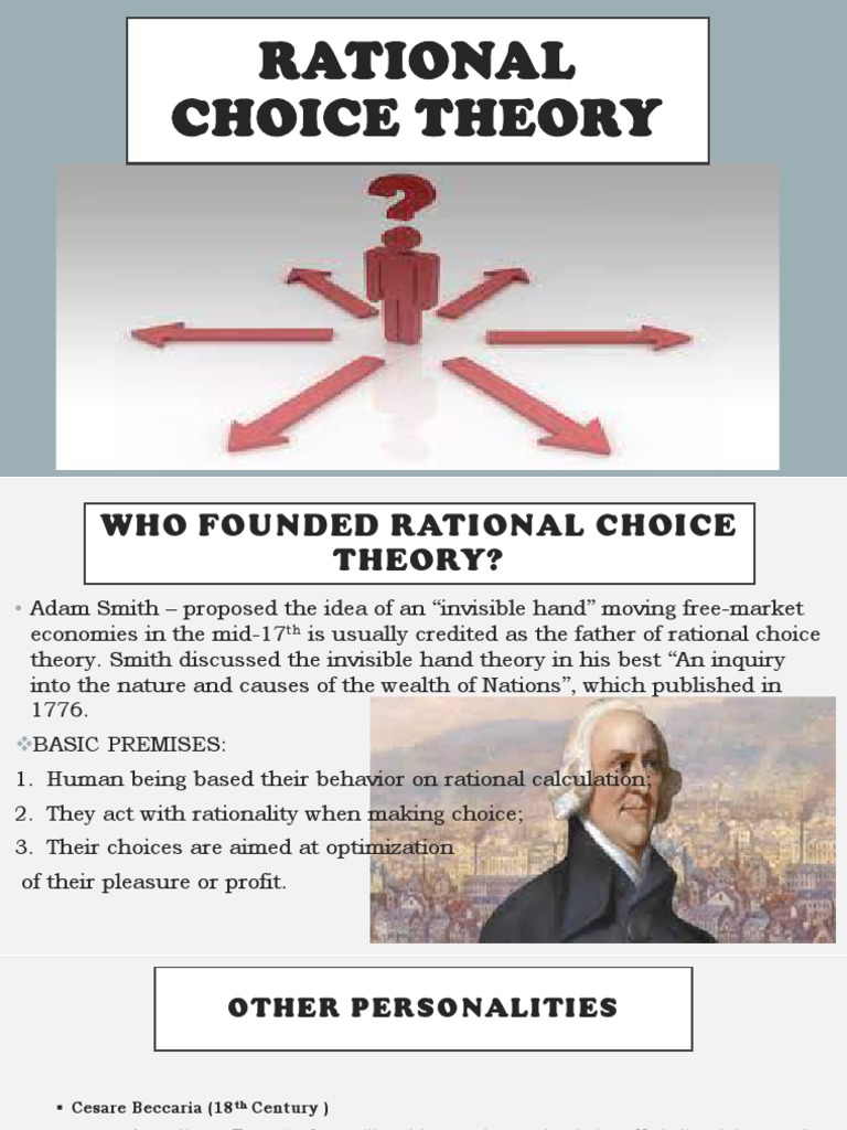 Rational Choice Theory-Merged | PDF | Deviance (Sociology) | Choice