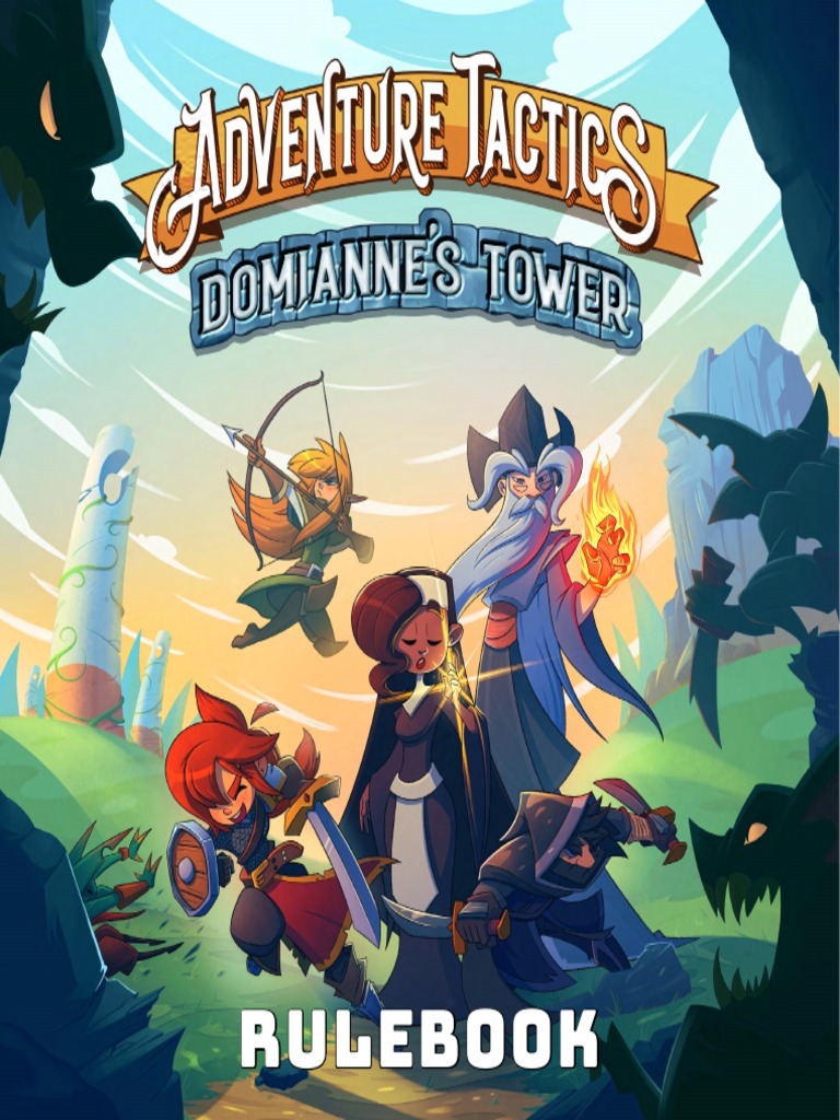 Adventure Tactics Rulebook KS | PDF | Dice | Playing Cards