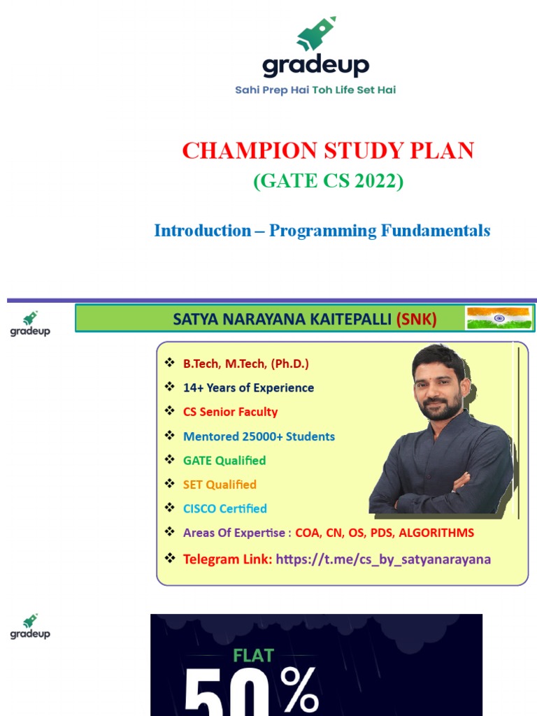 1 Introduction-Programming Fundamentals | PDF | Algorithms And Data ...