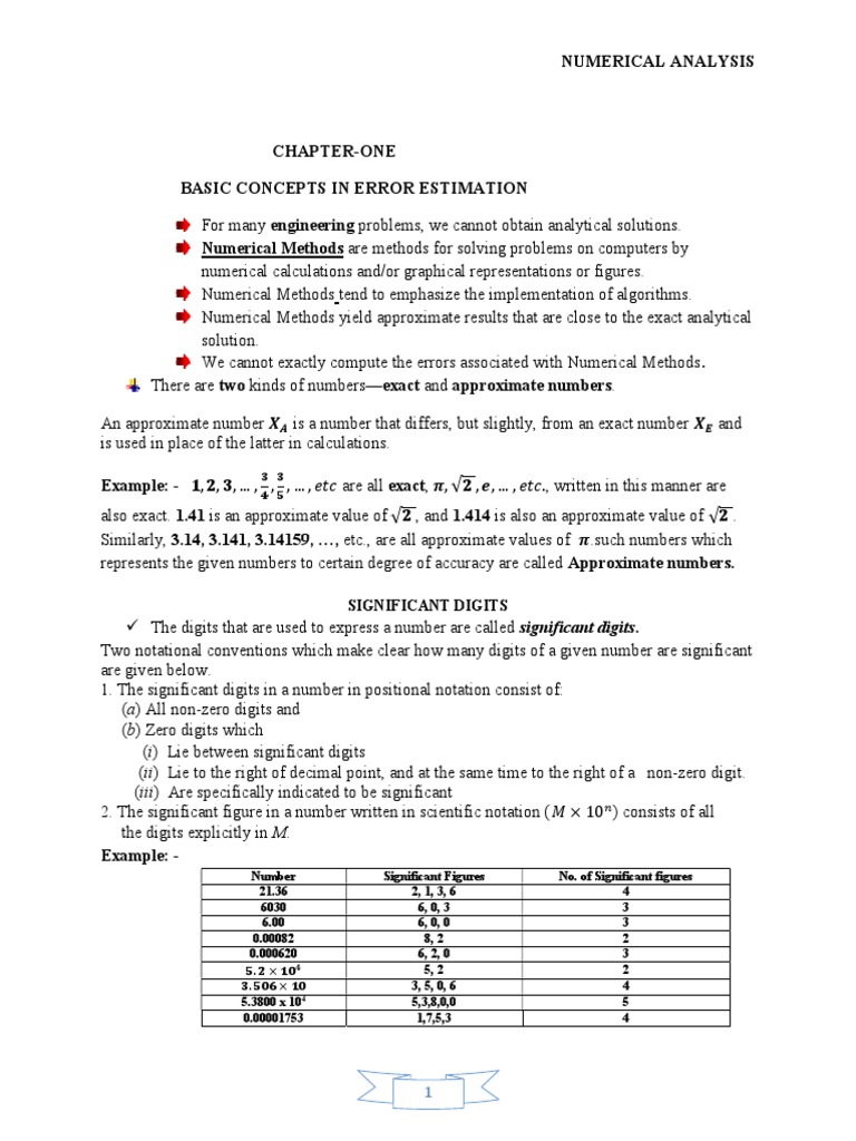 Numerical 1 | PDF | Significant Figures | Numbers