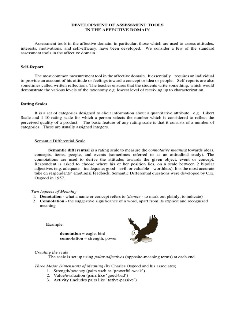 Affective Domain Assessment Tools | PDF | Likert Scale | Hiv/Aids