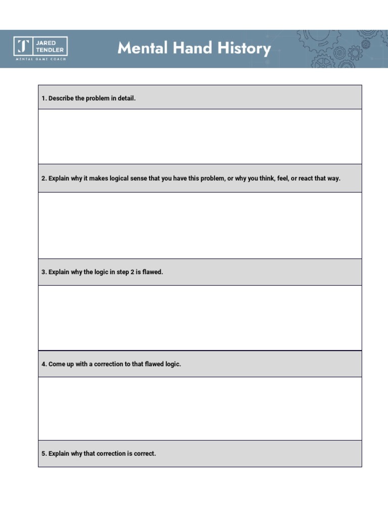 Mental Hand History | PDF