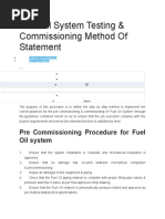 Testing and Commissioning Procedure For Electric Water Heater & Spit ...