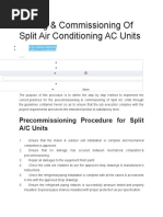 Checklist For Installation of Pressurization Unit | PDF | Valve | Building Engineering