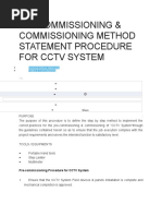 CCTV Site Test & Commissioning | PDF | Closed Circuit Television | Video