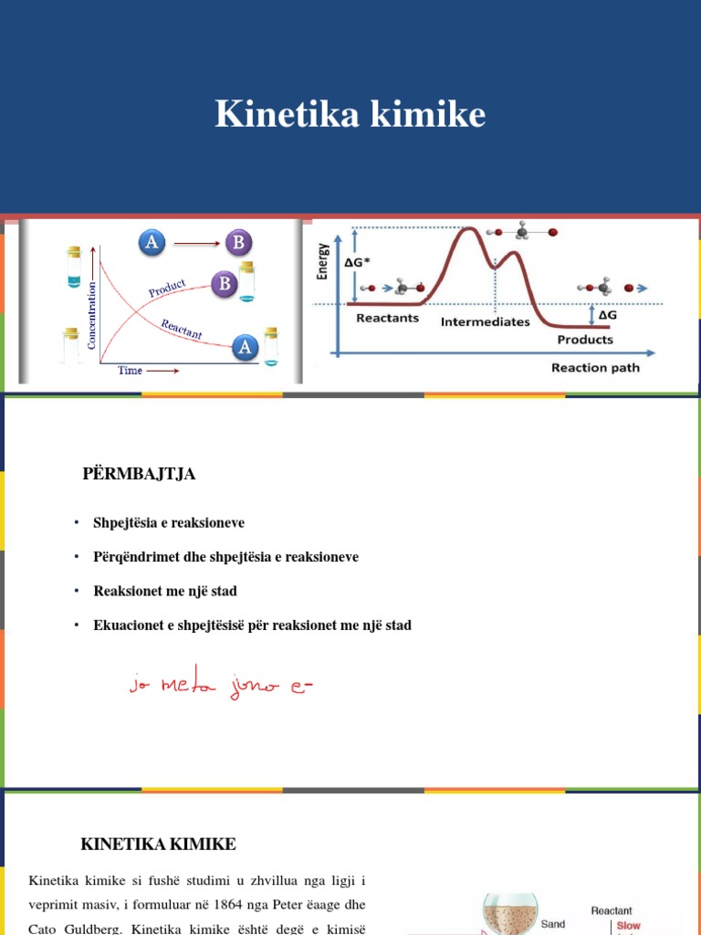 Kinetika Kimike | PDF