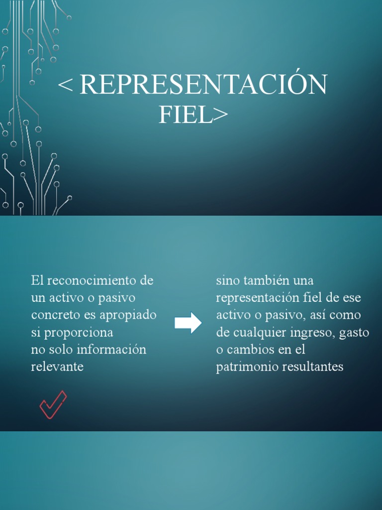 Representación Fiel | PDF