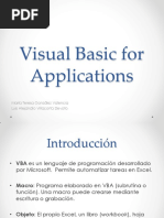 Slides Curso de Excel Avanzado Con Macros | PDF | Macro (informática) | Visual Basic para ...