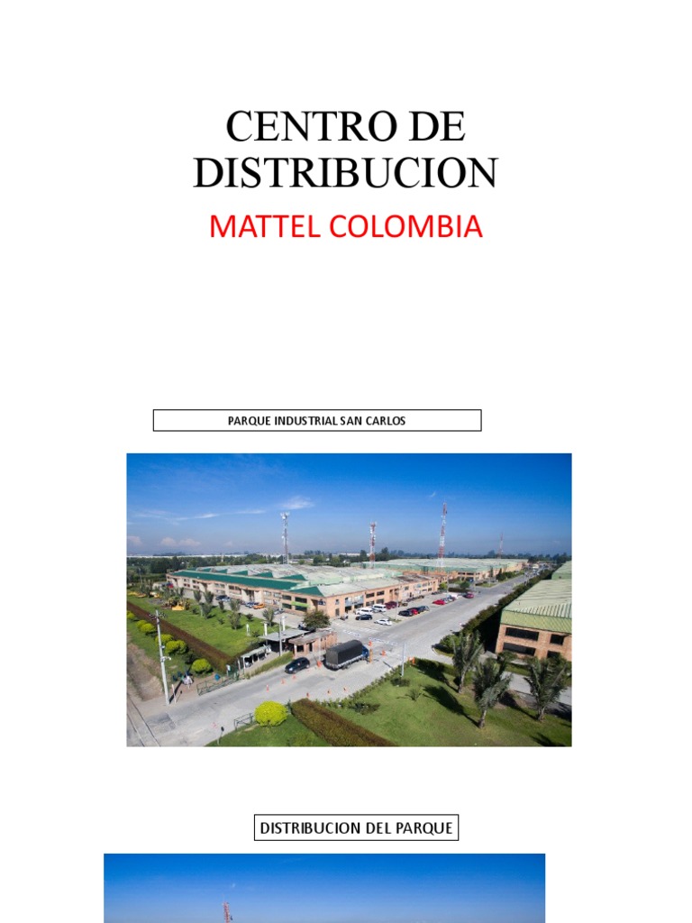 Centro de Distribución Mattel en San Carlos | PDF | Máquina elevadora ...
