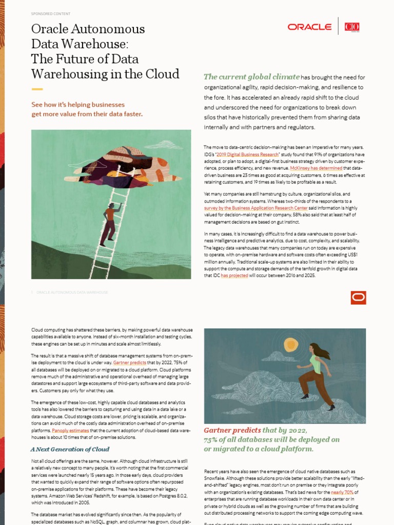 IDG-CIO Research WP - Oracle Autonomous Data Warehouse - The Future of ...