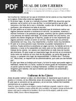 Manual de Ujieres 2025: Servicio y Funciones | PDF | Oración | Iglesia ...