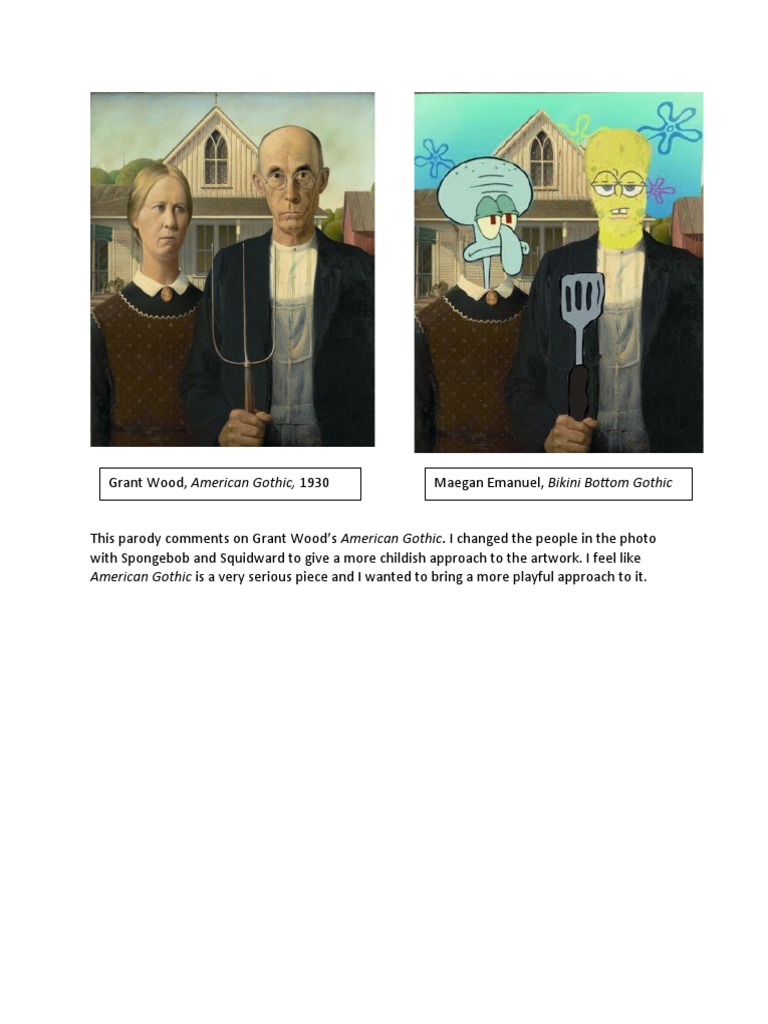 Emanuel Grant Wood American Gothic 1930 | PDF
