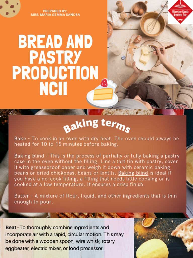Baking Terms | PDF | Zest (Ingredient) | Baking