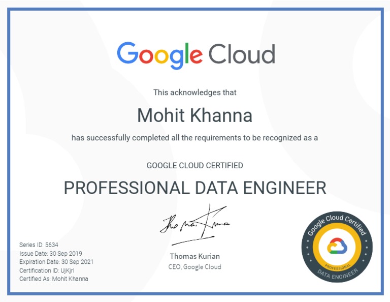 GCP Data Engineer PDF | PDF