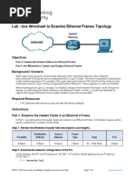 7.2.7 Lab - View Network Device MAC Addresses | PDF | Network Switch ...