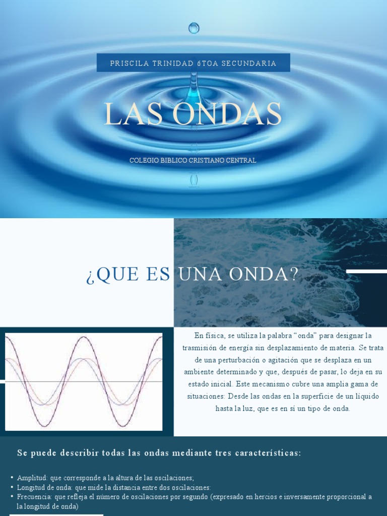Las Ondas | PDF | Olas | Movimiento (física)