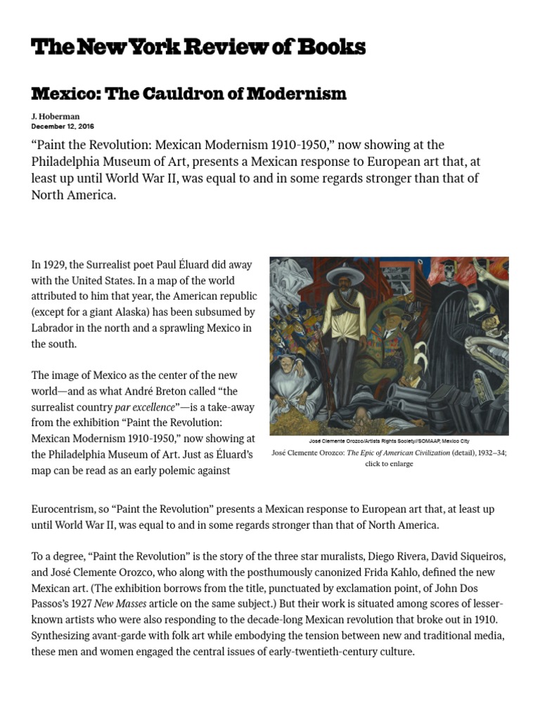 Dossier On Mexican Modernism | PDF | The Arts | Paintings