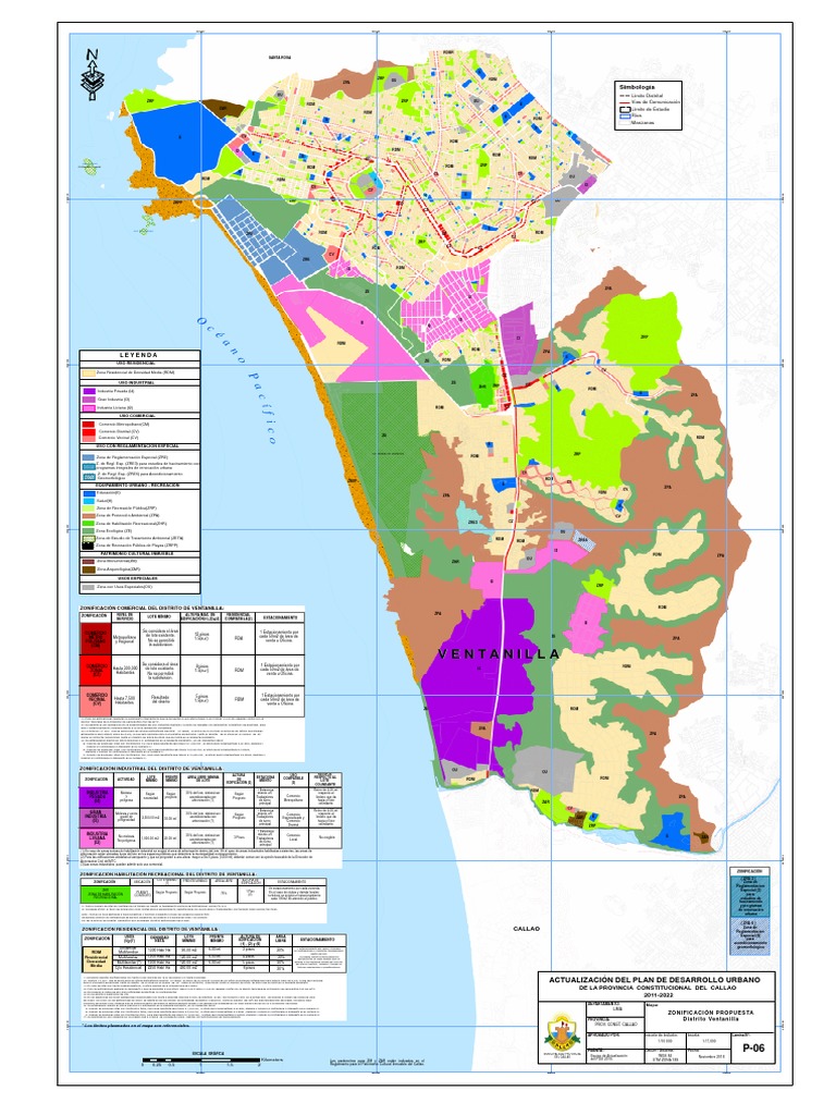 Plano de Zonificación VENTANILLA | PDF | Science | Ciencia y Tecnología