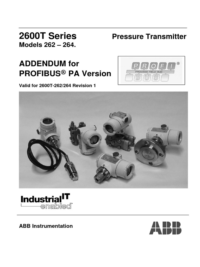 Addendum 2600t Pa p3 Abb Model 264ds | PDF | Physical Layer Protocols ...