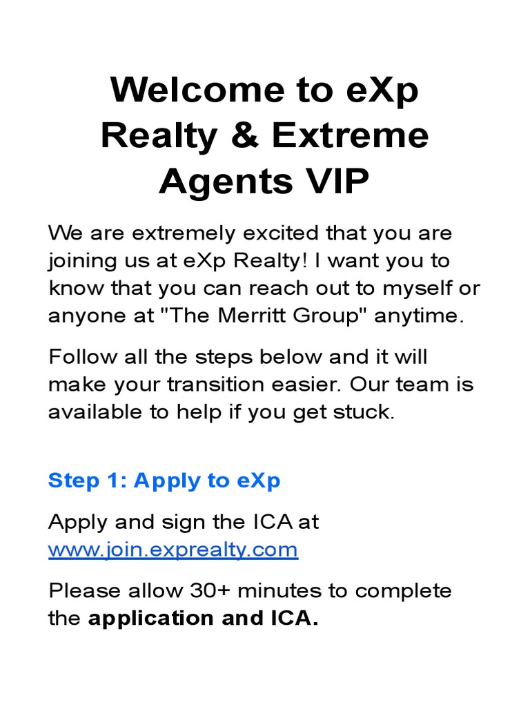 EXP REALTY Onboarding 2021 | PDF | Cyberspace | Computing