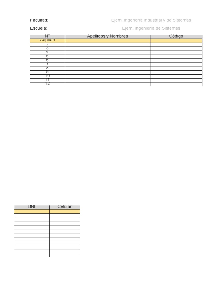 Formulario de Fútbol para Equipos | PDF