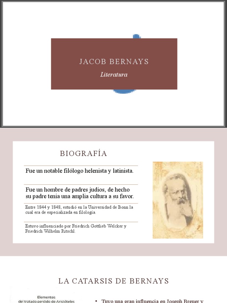 Jacob Bernays | PDF